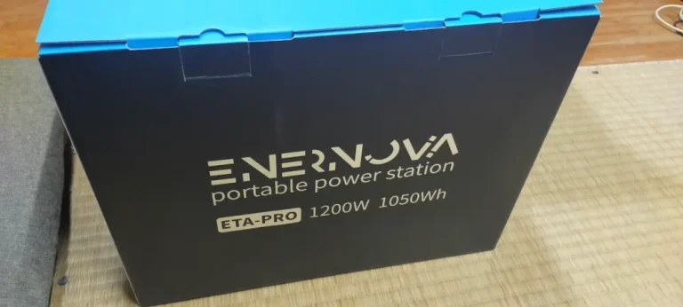 【気になる？】Enernova(エナノヴァ)ETA Proポータブル電源について
