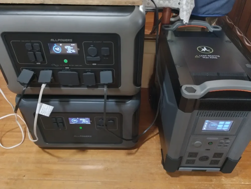 【ALLPOWERS】ポータブル電源R3500少しだけ使ってみた